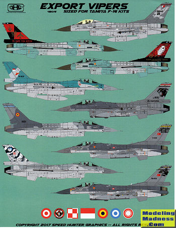 Speed Hunter Graphics 48-016: Export Vipers, by Chris Ishmael