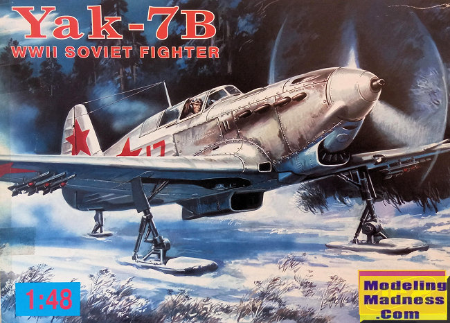 ICM 1/48 Yak-7B, previewed by Spiros Pendedekas