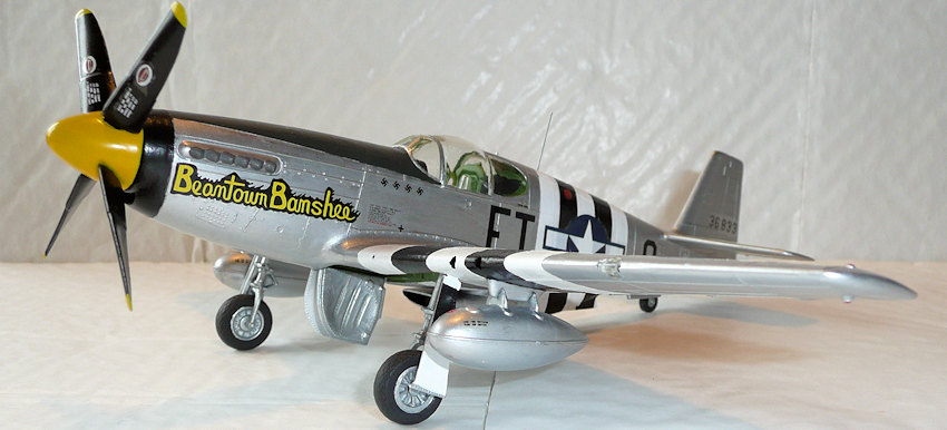 Monogram 1/48 P-51B Mustang, by Nicolai Plesberg