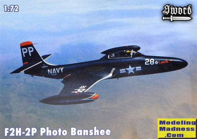 Sword 1/72 F2H-2P Banshee, previewed by Rob Hart
