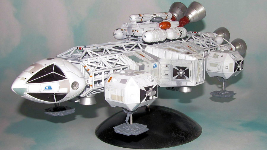 MPC 14" Eagle 4 w Lab Pod and Spinal Booster, by Dan Lee