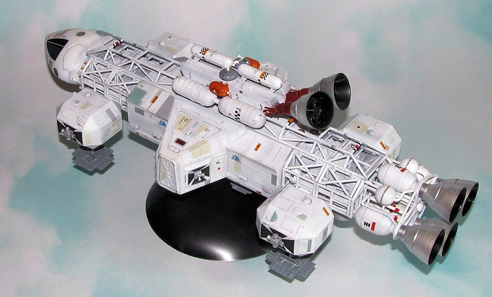 MPC 14" Eagle 4 w Lab Pod and Spinal Booster, by Dan Lee