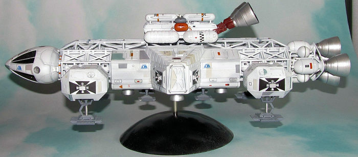 MPC 14" Eagle 4 w Lab Pod and Spinal Booster, by Dan Lee