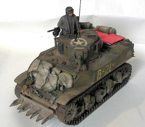 AFV Club 1/35 M5A1 Stuart, by Laurent Moitrot.
