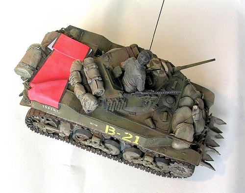 AFV Club 1/35 M5A1 Stuart, by Laurent Moitrot.